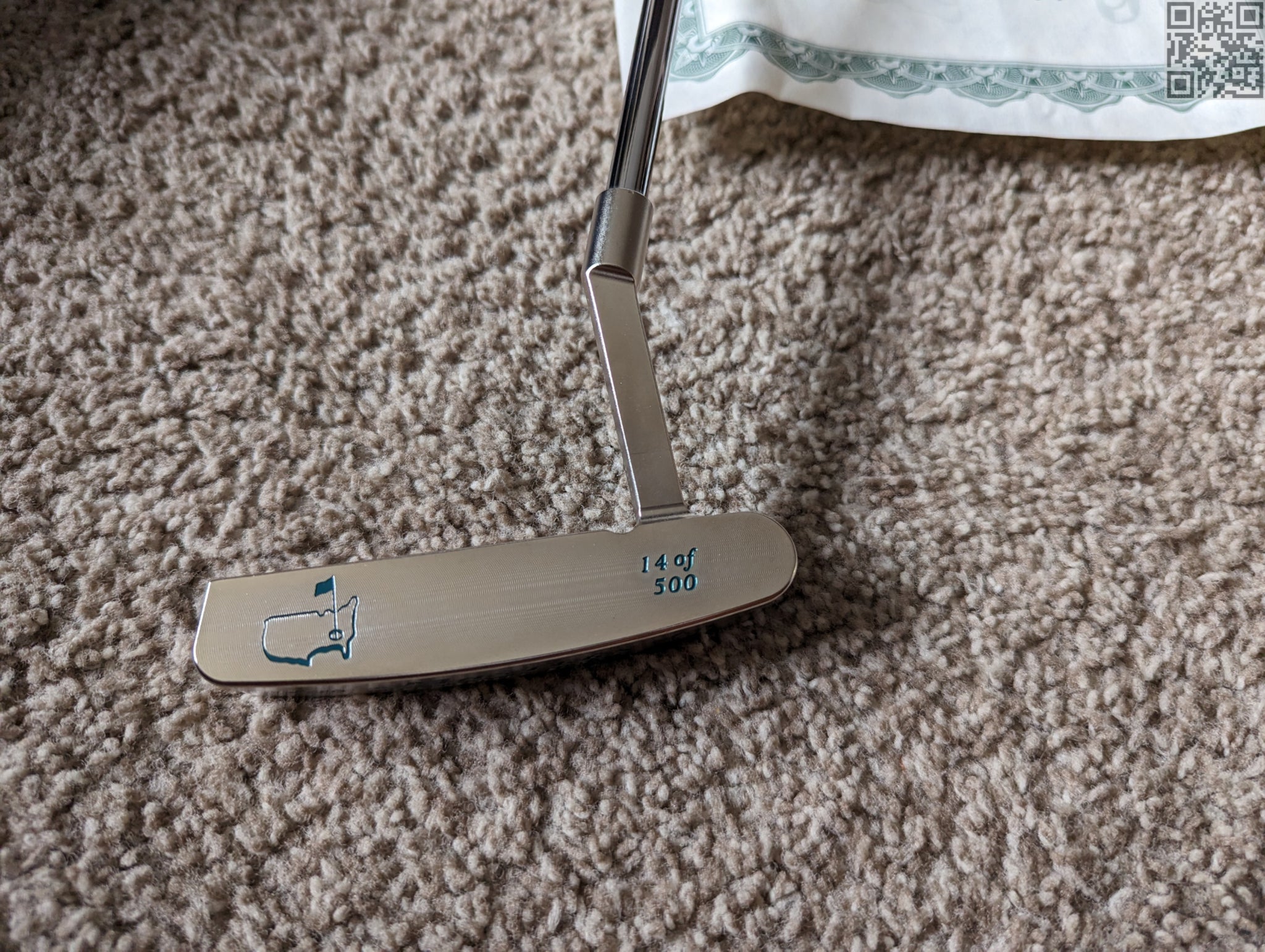 2003 Masters Tournament Limited Edition Putter 500 – Grand Slam Moments